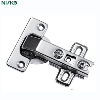 China AY04 90° Soft Closing Nickel Plating Clip on Metal Hinge with 35mm Cup Diameter and 50,000+ Cycle Life for sale
