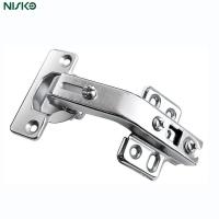 China AY05 135° Corner Cabinet Hinge with Soft Close Nickel Plating - 35mm Cup Diameter, 50,000 Cycle Life for sale