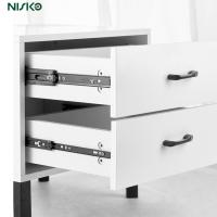 China Heavy Duty Ball Bearing Drawer Slides 45mm Width Soft Closing 250-600mm Length 45kg Load Capacity for sale
