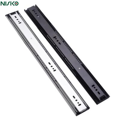 China SS304 Stainless Steel Ball Bearing Drawer Slide - 40kg Load Capacity, Full Extension, Soft Close Mechanism for sale