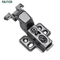China AL01 Cold Rolled Steel Cabinet Door Hinge with Soft-Close Function, 110° Opening, 18-22kg Load Capacity for sale