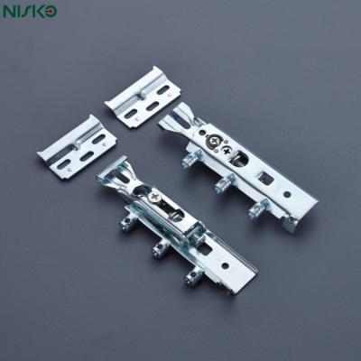 China Universal Kitchen Cabinet Hanging Bracket with Adjustable Height - Heavy-Duty Steel Construction for Wall-Mounted Cabinets for sale