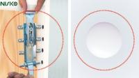 China Universal Wall Cabinet Mounting Brackets with 80kg Load Capacity and 3D Fine-Tuning System for sale