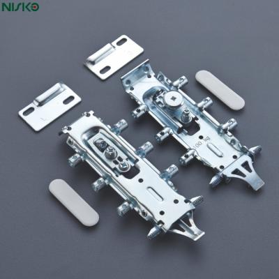 China Universal Wall Cabinet Mounting Brackets with 80kg Load Capacity and 3D Fine-Tuning System for sale