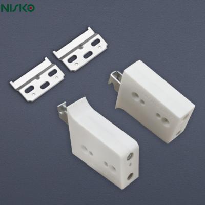 China Concealed Heavy Load Cabinet Hanger Bracket 50kg Capacity Kitchen Hardware Holder with Adjustable Mounting System for sale