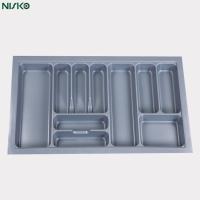 China Universal Cutlery Tray Storage Box - 930-790mm x 480-440mm x 50mm Kitchen Utensil Organizer for sale
