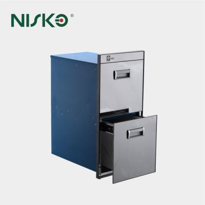 China 300mm Food Storage Rice Container with 16KG Capacity - Steel ABS PS Grain Storage Box for sale