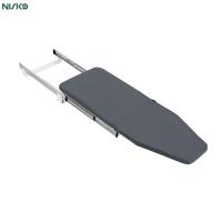 China Anti-Slip Foldable Ironing Board with 2.8 Inch Slim Profile and 5 Height Adjustments for Space-Saving Storage for sale