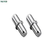 China Heavy Duty Stainless Steel Shelf Support Pins - 50kg Load Capacity, 8-12mm Hole Fit for Adjustable Shelving for sale