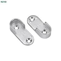 China Zinc Alloy Wardrobe Rail Support 16 Pack Corrosion Resistant for Closet for sale