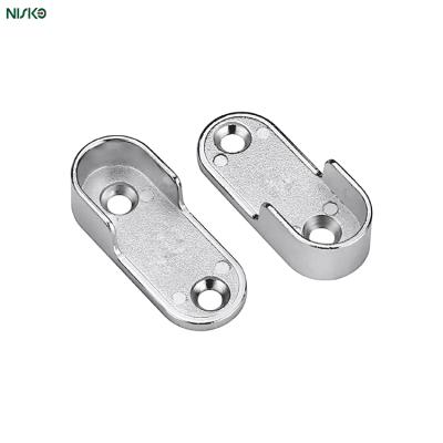 China Zinc Alloy Wardrobe Rail Support 16 Pack Corrosion Resistant for Closet for sale