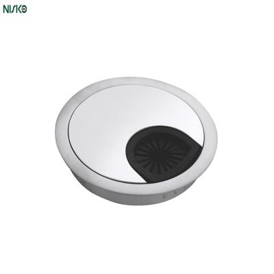 China Sleek Zinc Alloy Cable Grommet Functional For Home Workspace for sale