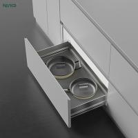 China Multipurpose Kitchen Base Cabinet Pull Out Drawer Basket For Pans Unsteil Storage for sale