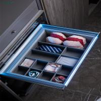 China H503-X Modular Wardrobe Organizer Drawer with LED Lighting 495-795mm Width and 30kg Load Capacity for sale