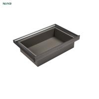 China Pull Out Wardrobe Storage Box with LED Light - 600mm to 900mm Cabinet Sizes, 6063 Aluminum Frame for sale