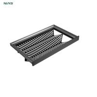 China 2-Tier Pull-Out Shoe Rack with LED Lighting - 495-795mm Width, 12-16 Pair Capacity for sale