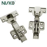 China 2D Adjustable Hydraulic Soft Closing Cabinet Door Hinge 18-25mm Zinc Alloy for sale