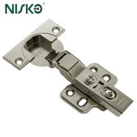 China 2D Adjustable Hydraulic Soft Closing Cabinet Door Hinge 18-25mm Zinc Alloy for sale