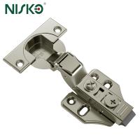 China Soft Closing Clip On Hinge Two Way Adjustable Wooden Door Hinge for Kitchen Cabinet 18-25mm for sale
