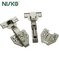 China 3D Adjustable Soft Closing Cabinet Door Hinges Heavy Duty Clip On for 18-25mm Doors for sale