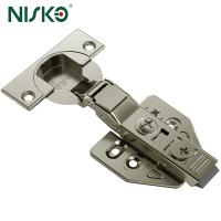 China 3D Adjustable Soft Closing Cabinet Door Hinges Heavy Duty Clip On for 18-25mm Doors for sale