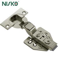 China 3D Adjustable Soft Closing Cabinet Door Hinges Heavy Duty Clip On for 18-25mm Doors for sale
