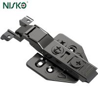 China 3D Adjustable Soft Close Aluminum Frame Door Hinges Hydraulic Clip On for Cabinet 18-25mm for sale