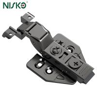 China 3D Adjustable Soft Close Aluminum Frame Door Hinges Hydraulic Clip On for Cabinet 18-25mm for sale