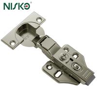 China 2D Clip on Hinges Two Ways Door Hinges Cold Rolled Steel Furniture Cabinet Hinges 50kg for sale