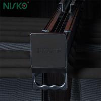 China Pull Out Double Row Trousers Rack with LED Light - 495-795mm Width, 6063 Aluminum Frame, Soft-Close Mechanism for sale