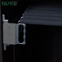 China Side Mounted Trousers Rack Pull-Out Clothes Hanger 498-798mm Width with LED Light for Wardrobe Organization for sale