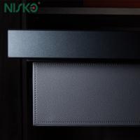 China Pull Out Leather Dressing Organizer Tray 600mm Wardrobe Accessory Box for sale
