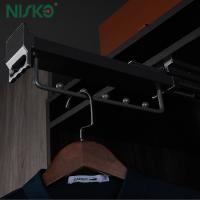 China Top Mounted Clothes Hanging Rack with 500mm Cabinet & 108×336×110mm Dimensions - Full Extension Slide System for sale