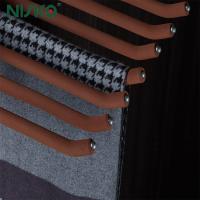 China Aluminum Leather Double Rows Pants Rack with Soft Closing 700mm Cabinet Size - H302 Model 635x472x110mm for sale