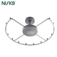 China Rotating Closet Rod with 360° Carousel System - 740mm Diameter, Multi-Tier Hanger Design & Storage Baskets for sale