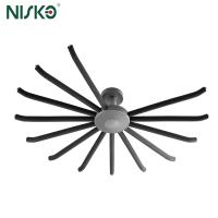 China Rotating Closet Rod with 360° Carousel System - 740mm Diameter, Multi-Tier Hanger Design & Storage Baskets for sale