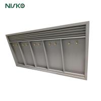 China Electric Lift-Up PVC Leather Jewelry Cabinet 792x400x192mm with LED Lighting and Touch Sensor Control for sale