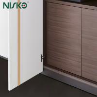 China Aluminum Alloy Wardrobe Cabinet Door Straightener Handle Anti-Deformation Furniture Fitting 1.5m 2.44m for sale