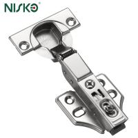 China Two Way Adjustable Cabinet Hinge Clip-On Soft Closing Hinge 45kg Load Capacity 110° Opening for sale