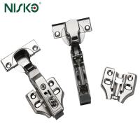 China Two Way Adjustable Cabinet Hinge Clip-On Soft Closing Hinge 45kg Load Capacity 110° Opening for sale