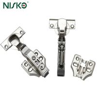 China 3D Adjustable Clip-on Soft Close Hinge Axial Two-Way Cabinet Door Hinge 35mm Cup for sale
