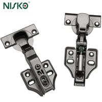 China 3D Soft Closing Adjustable Door Hinge Clip-On Cabinet Hinge 105° Opening Angle for sale