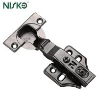 China 3D Soft Closing Adjustable Door Hinge Clip-On Cabinet Hinge 105° Opening Angle for sale