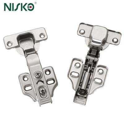 China Two Way Soft Close Hinge Slide-On Adjustable Wooden Door Hinge Kitchen Cabinet Hardware for sale