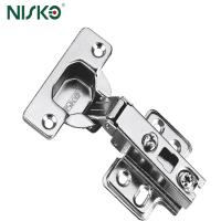 China NISKO Two Ways Slide-On Soft Closing Cabinet Door Hinge 105° Adjustable Zinc Alloy for sale