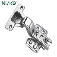 China Slide-On Cabinet Door Hinge 2D Soft-Close Hinge Kitchen Wardrobe Cabinet Hardware for sale