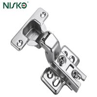 China 2D Adjustable Soft Close Cabinet Door Hinge 105° Zinc Alloy Wardrobe Hinge for sale