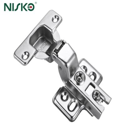 China 2D Adjustable Soft Close Cabinet Door Hinge 105° Zinc Alloy Wardrobe Hinge for sale