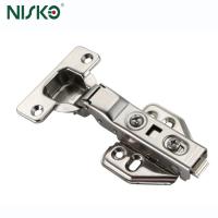China Stainless Steel Clip-On Soft Closing Hinge 105 Degree Two-Way Cabinet Door Hardware for sale