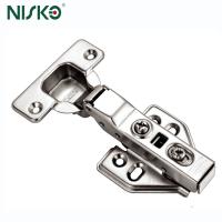 China Stainless Steel Clip-On Soft Closing Hinge 105 Degree Two-Way Cabinet Door Hardware for sale